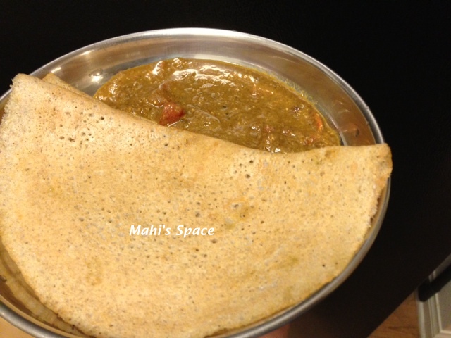 Kambu Dosai/ Pearl Millet Dosai ~ Mahi's Kitchen