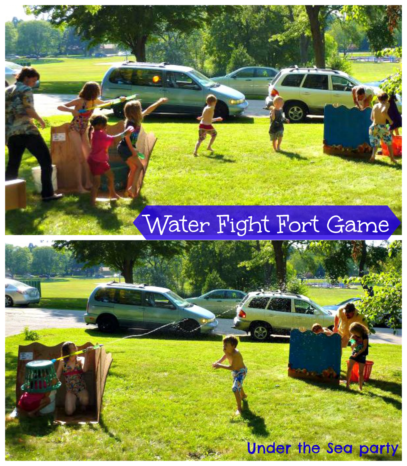 The Everyday Momma: {First Birthday} Under the Sea: Games and Decor