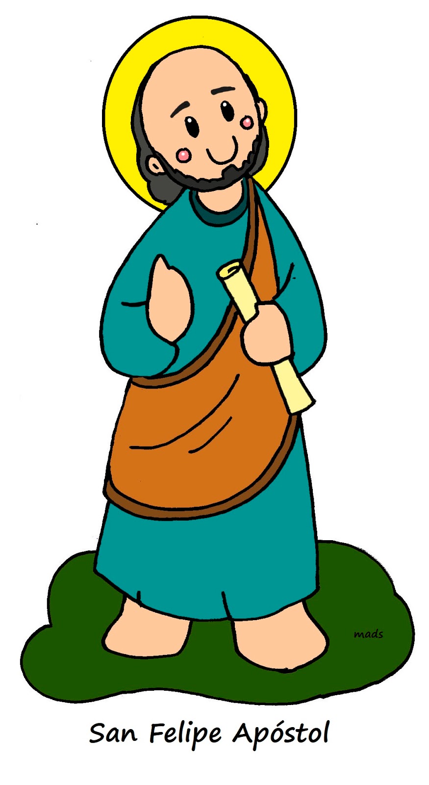 Mis ilustraciones: San Felipe Apóstol