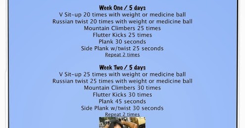 Intermediate Ab Workout - 30 Day Ab Challenge