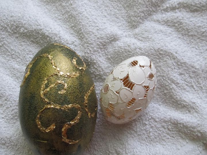 Appolinar: JAJO STRUSIA, PISANKA AŻUROWA RUCHELIE