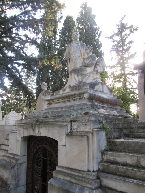 Athens First Cemetery in English: Thomas Thomopoulos, sculptor