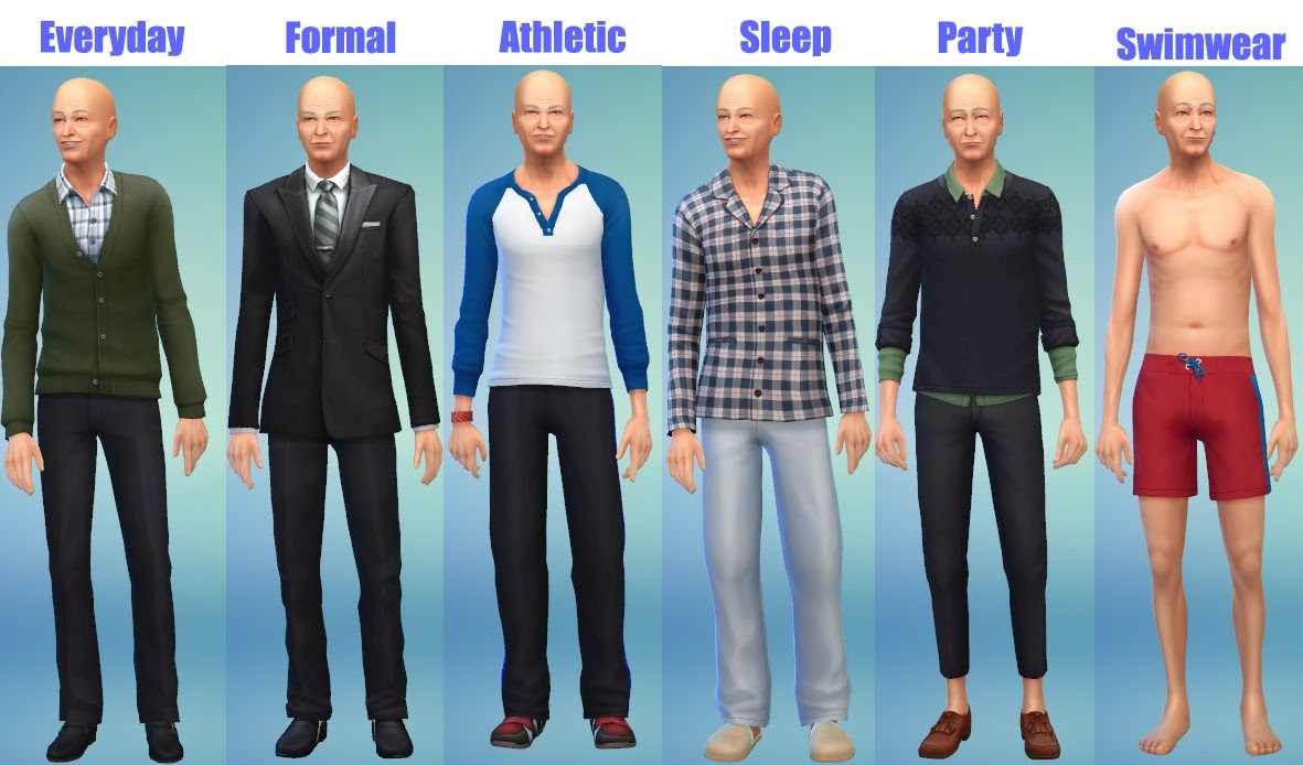 My Sims 4 CAS - Patrick Stewart - Imagination Sims 4 CAS