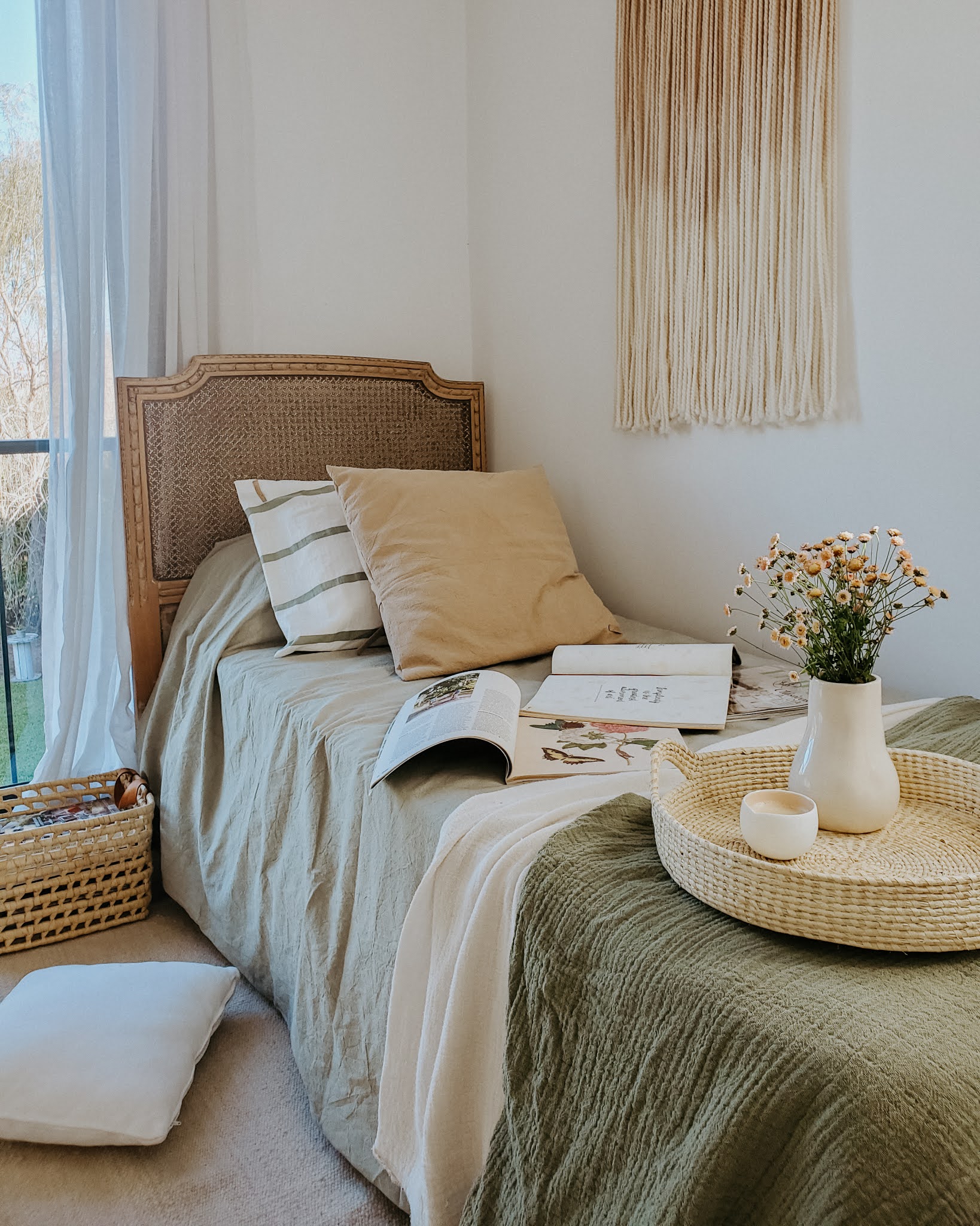 El cuarto verde estrena verdes: color y textiles / VERO PALAZZO