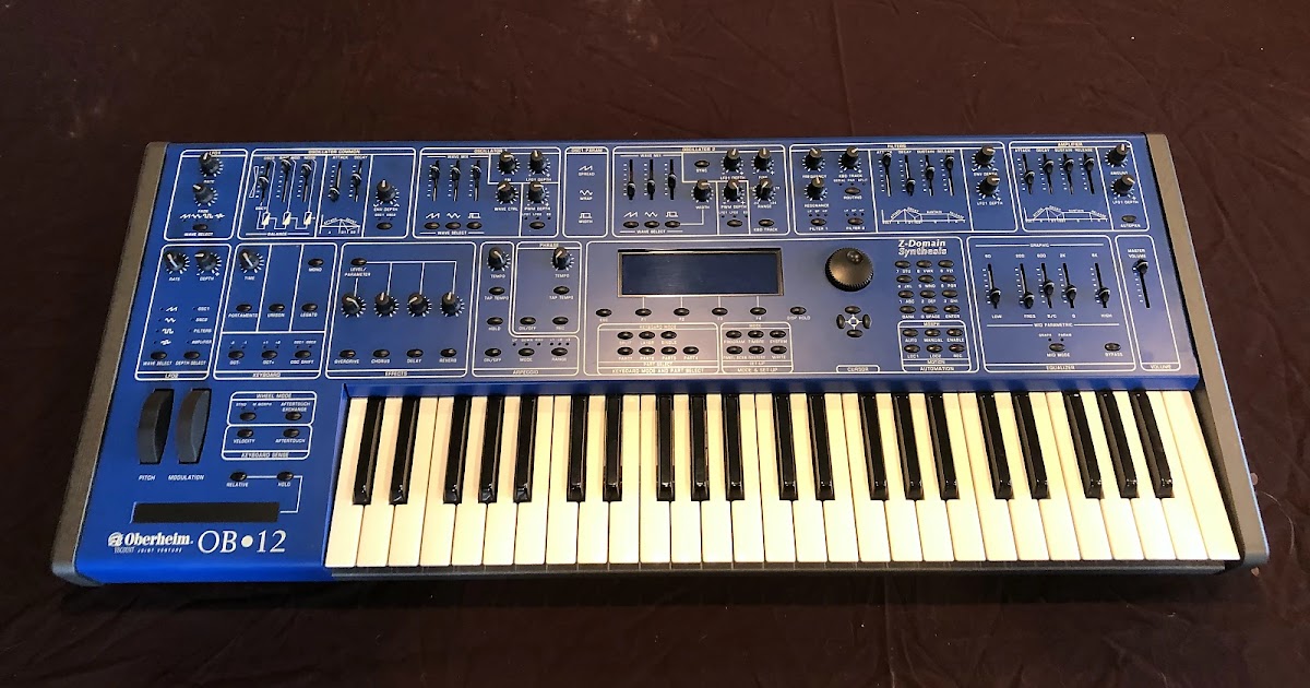 MATRIXSYNTH: Oberheim OB-12 with New LCD Screen