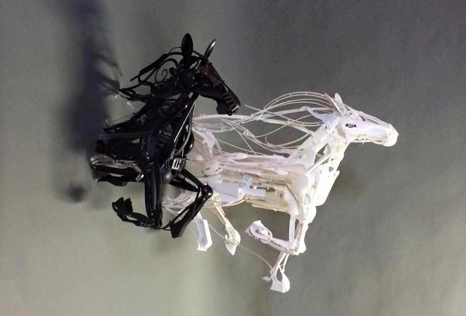Sayaka Ganz creates amazing art menagerie from discarded plastics