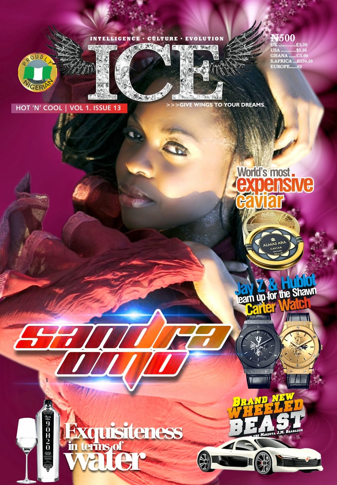 ICE MAGAZINE >>>GIVE WINGS TO YOUR DREAMS.