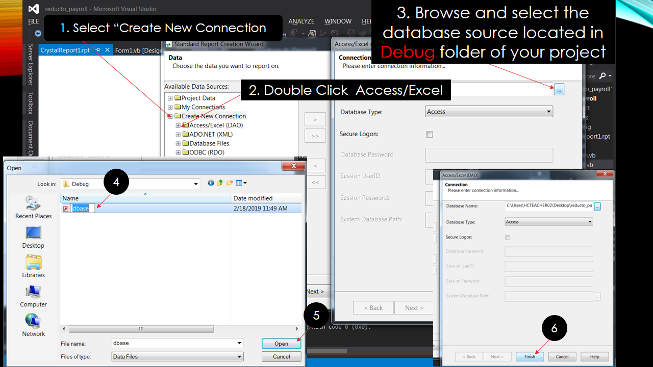 CS Basic Tutor : Activities for students: Connecting MS Access Database ...