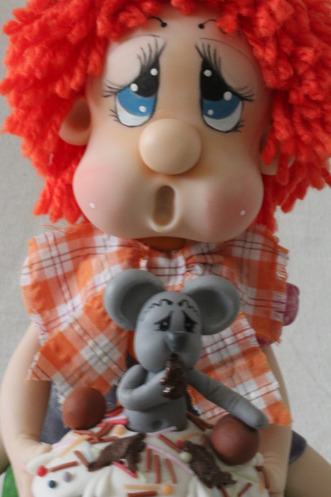 Beto Vigo Artes - Modelagem em Biscuit: Boneca Bochechuda!!!!