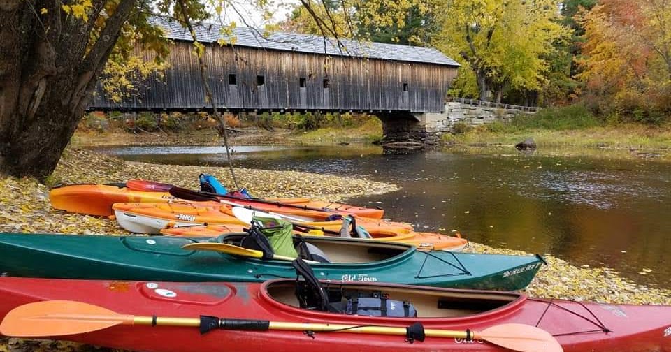 Recreational Kayaking in Maine: Kezar Pond Fall Paddle... from the drafts