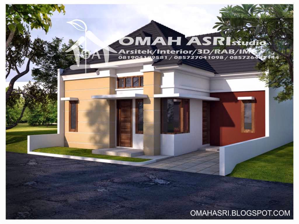 Omah Asri Studio: Desain Rumah Atap Limas