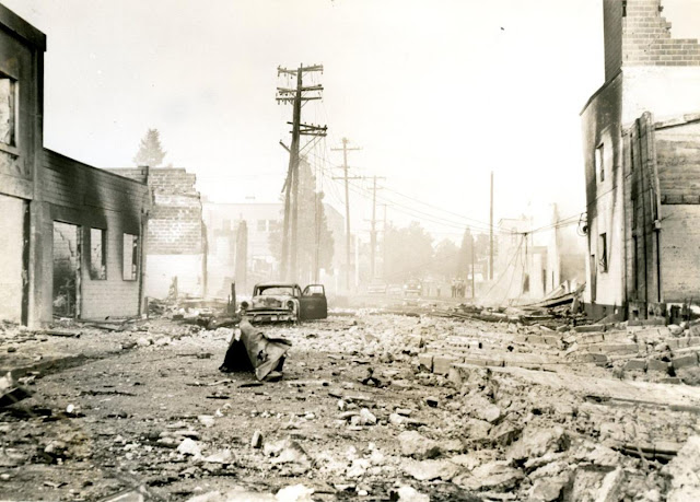 Just A Car Guy: 1959 Roseburg, Oregon, 1 am, a building fire ignited a ...