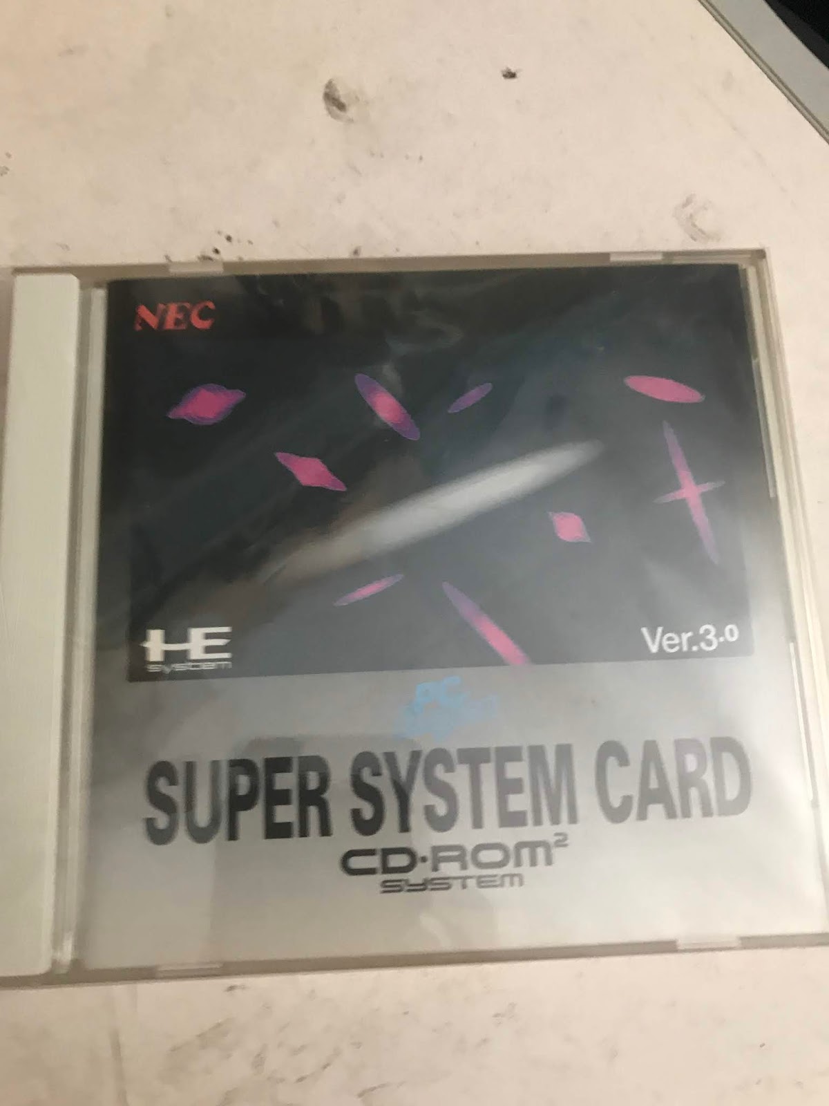 Pc Engine, Sharp X68000, Fm-Towns.: Pc Engine System Cards.