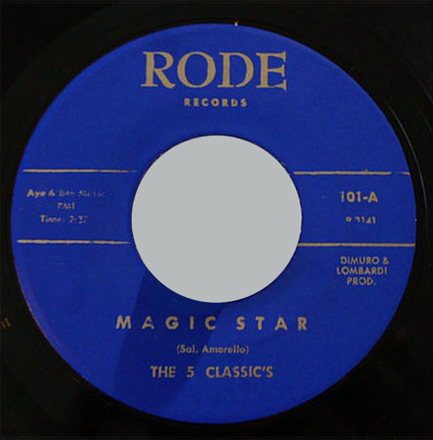WHITE DOO-WOP COLLECTOR: THE 5 CLASSIC'S_Magic Star