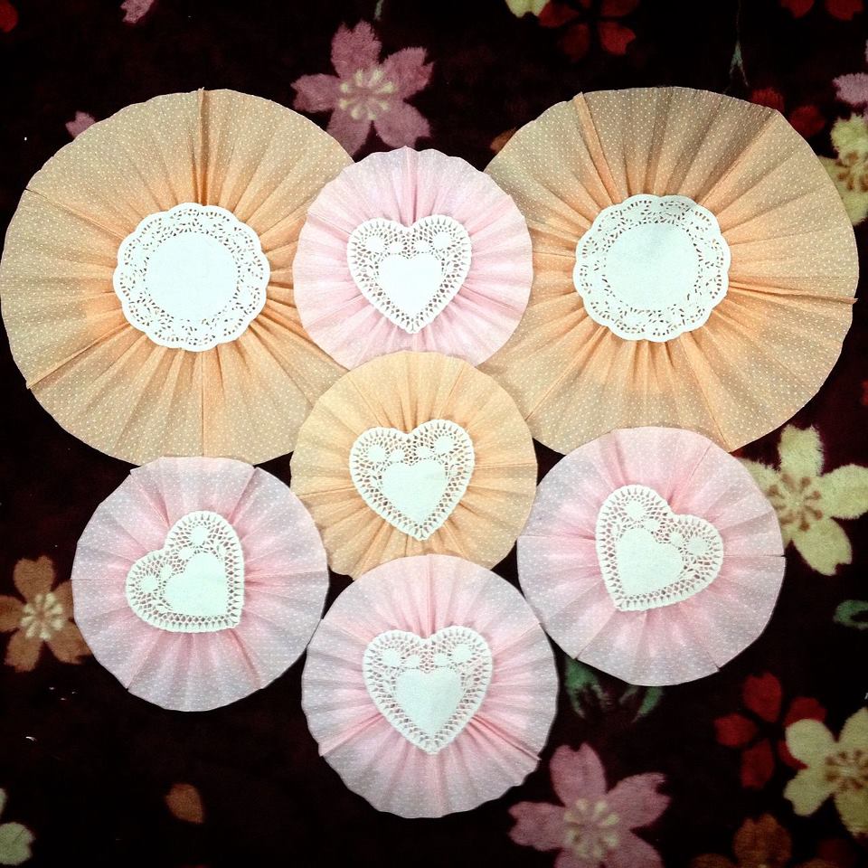 TrueBridalCraft: ~**~Tempahan Tangerine Pink Crepe Paper for Dias