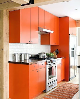 12 Cheerful Orange Kitchen Decor in 2019