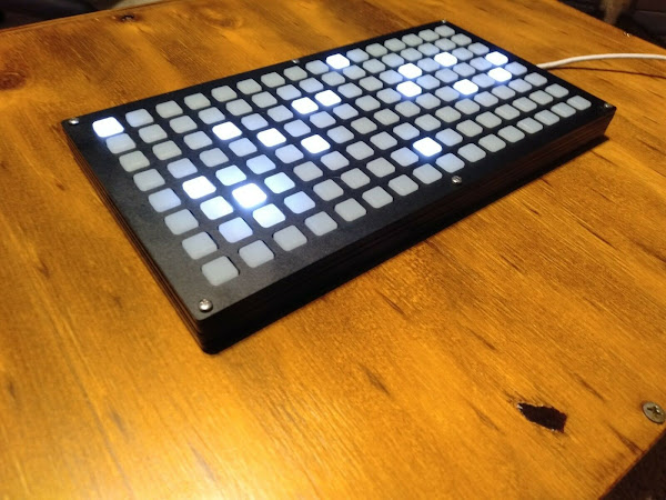 MATRIXSYNTH: Monome Grid Clone - Neotrellis Grid Synthesizer Controller