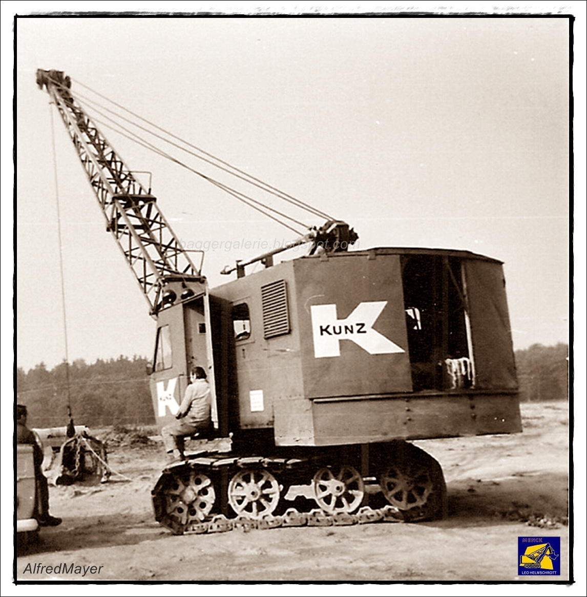 Bagger Galerie Construction Machines: MENCK M152 Seilbagger mit Schürfkübel