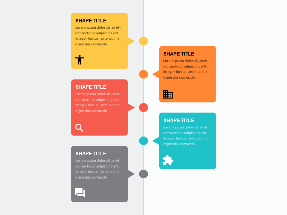 Vertical Dot Contents Box PowerPoint Templates - PowerPoint Free