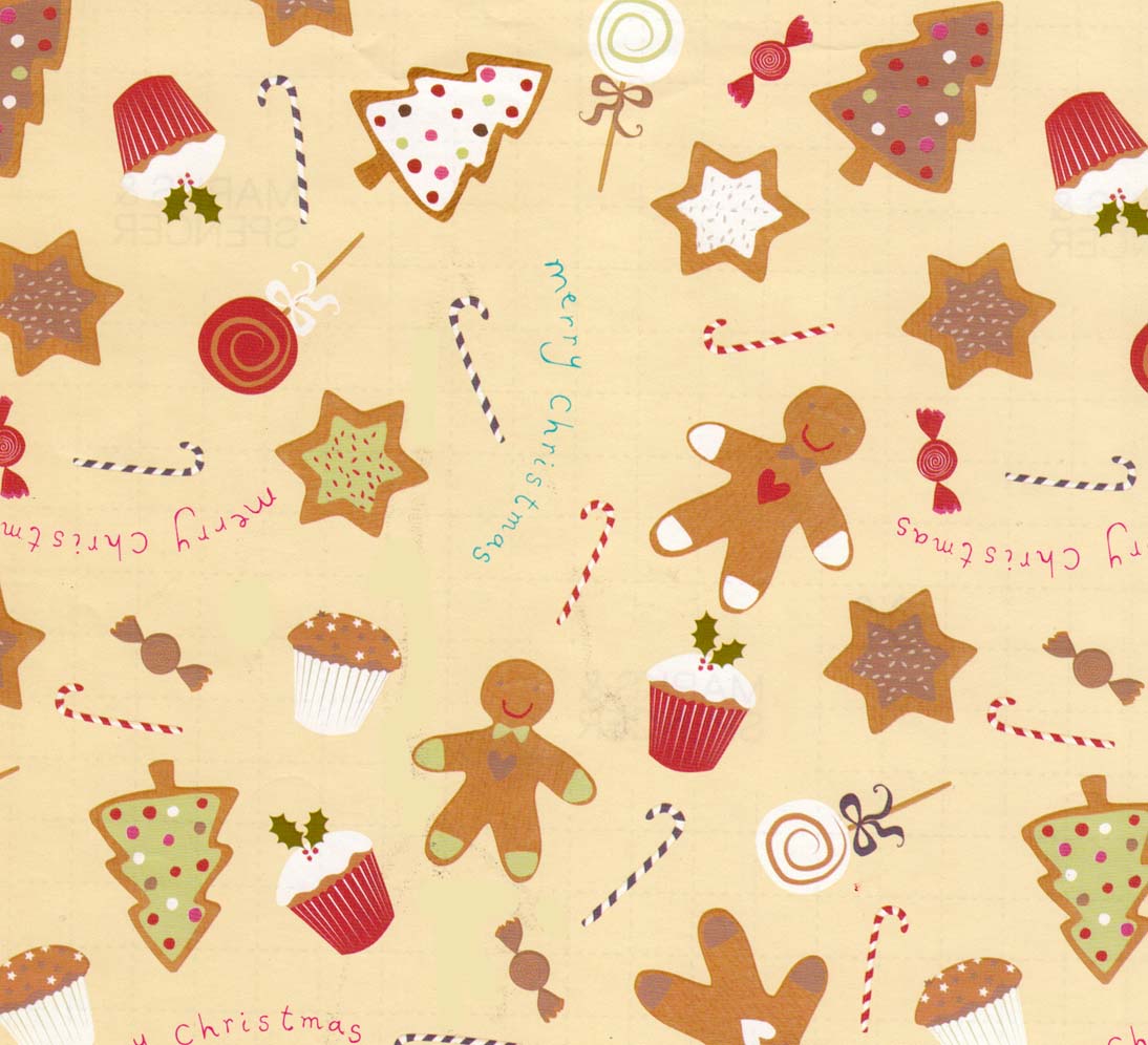 Doodles and designs: M&S Christmas wrap