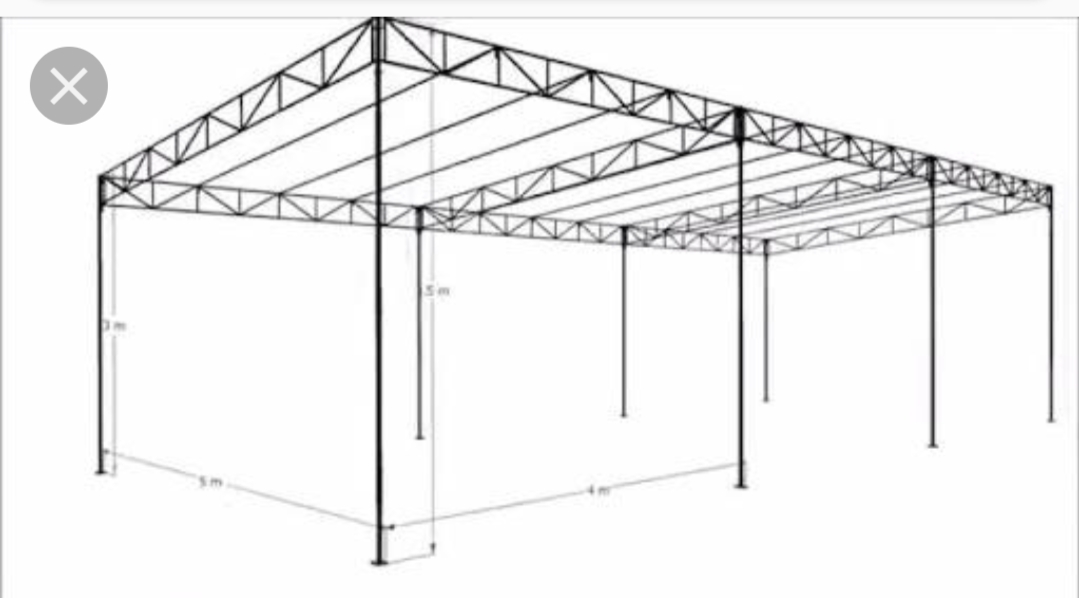 Jual Rangka Tenda Datar | PRIMA DEKORASI TENDA - Jual Rangka Tenda ...