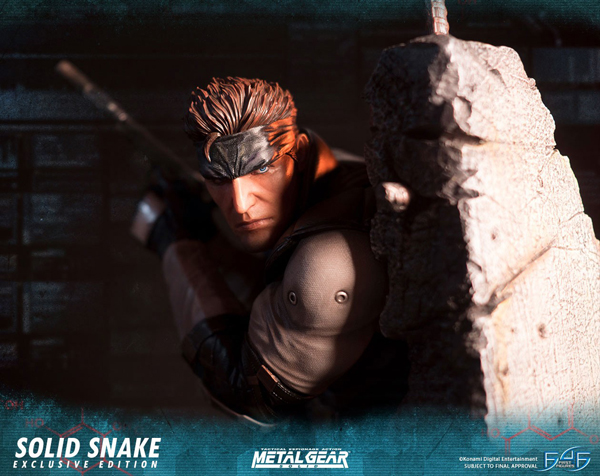 Metal Gear Solid - Solid Snake statue (First 4 Figures)