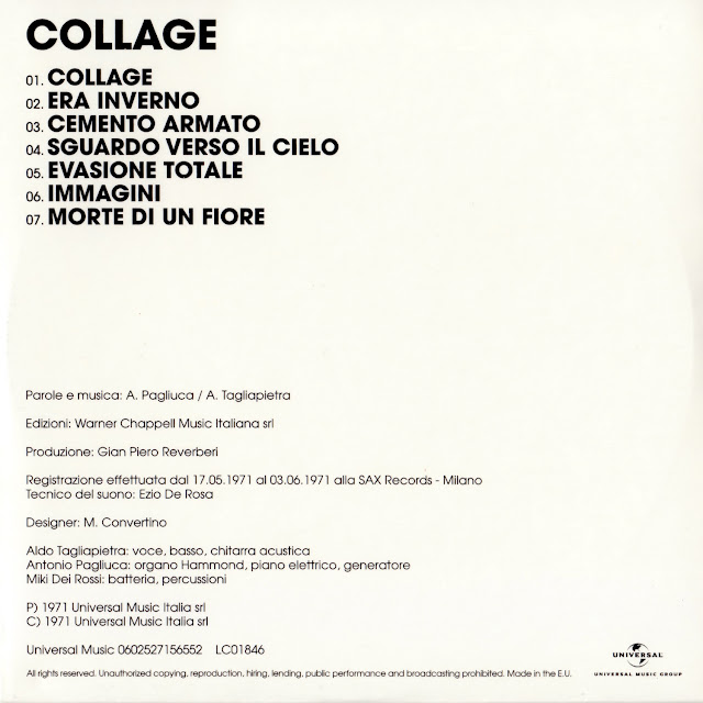 Lo Tuyo No Es Una Desgracia Recargado: LE ORME - Collage