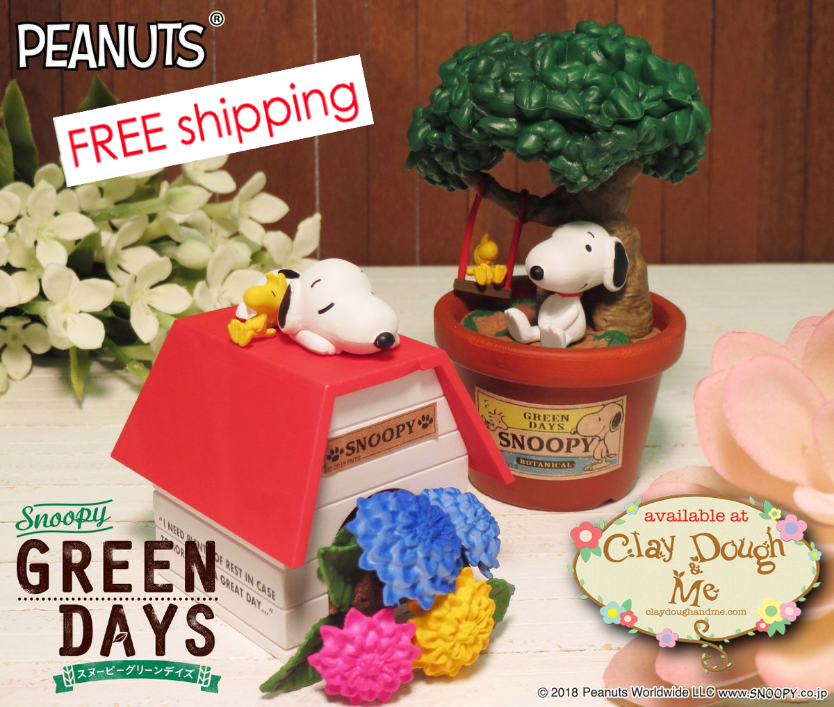 Clay Dough & Me: Re-ment Miniatures PEANUTS Snoopy