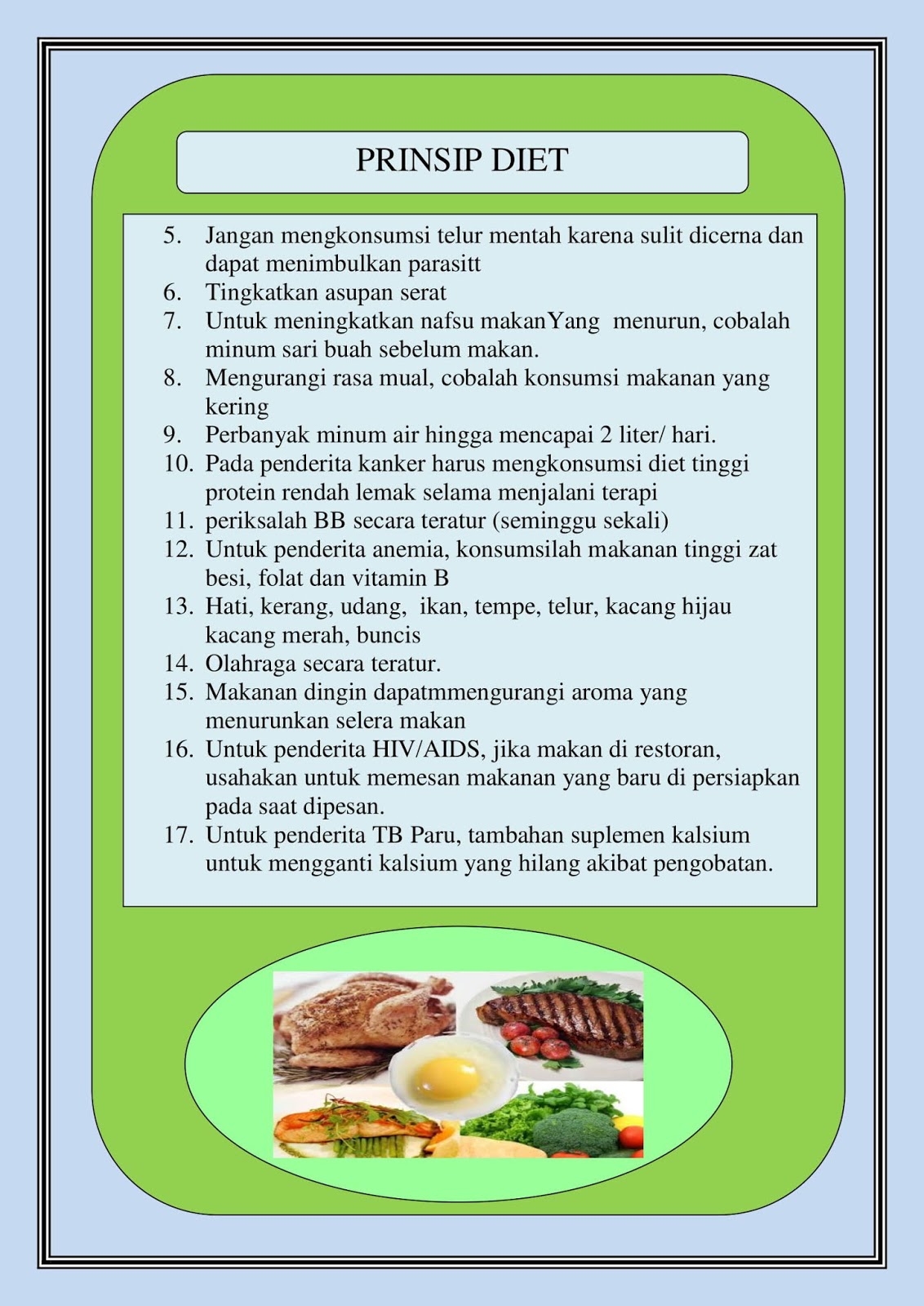 DIET FOR YOU: Diet Tktp