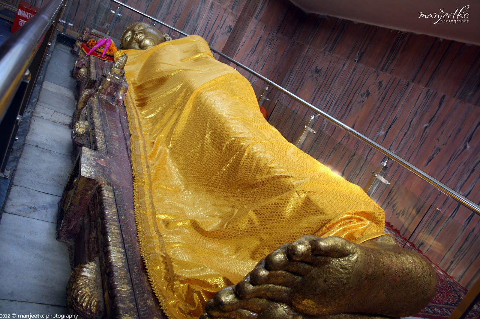 The Nirvana Statue of Buddha-Kushinagar, utter pradesh