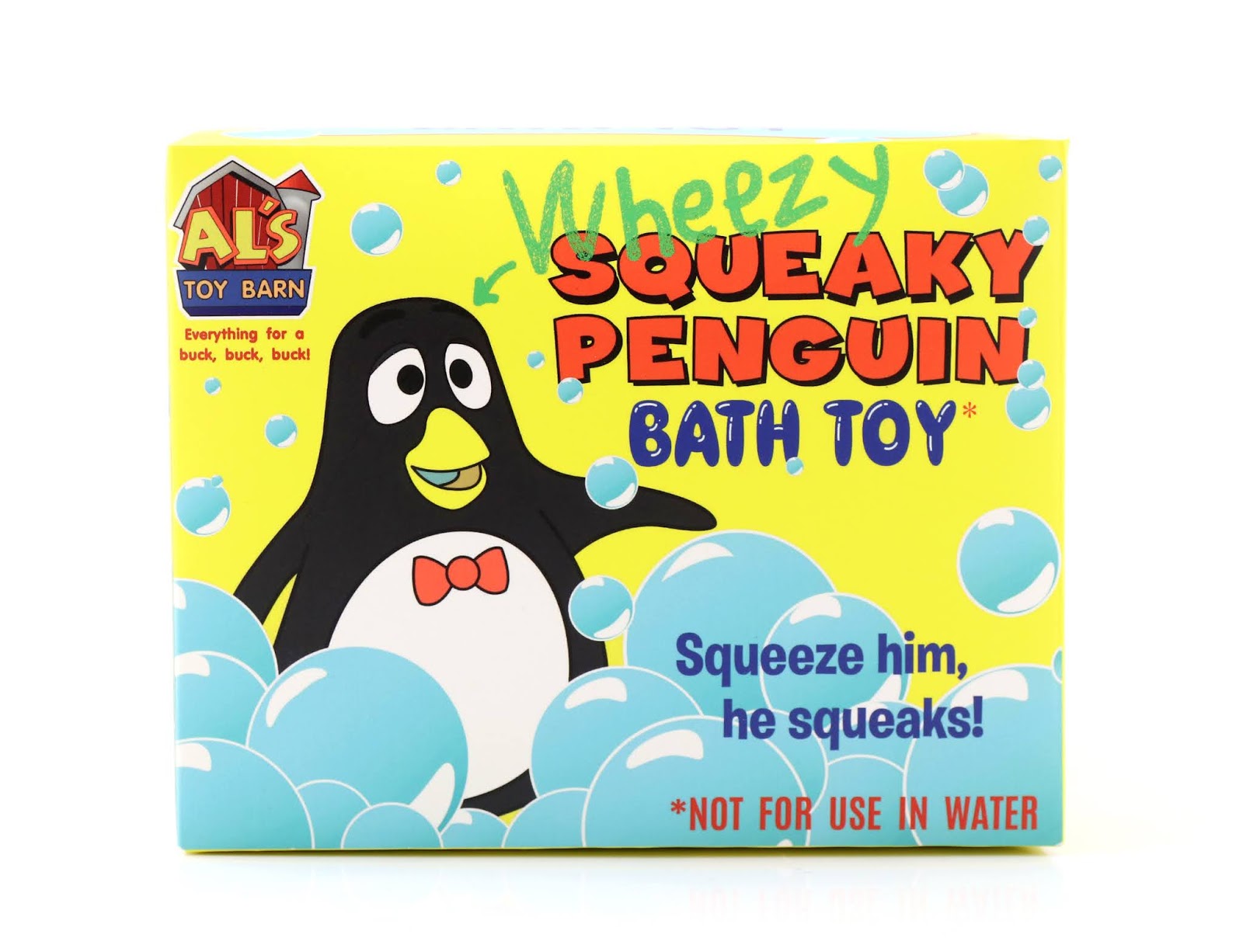 Dan the Pixar Fan: Toy Story 2: Custom Wheezy Toy Replica by D-KOP