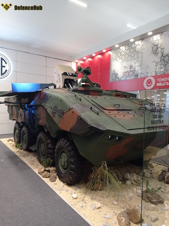 The Dead District: 120mm mobile mortar system on chassis of upgraded ...
