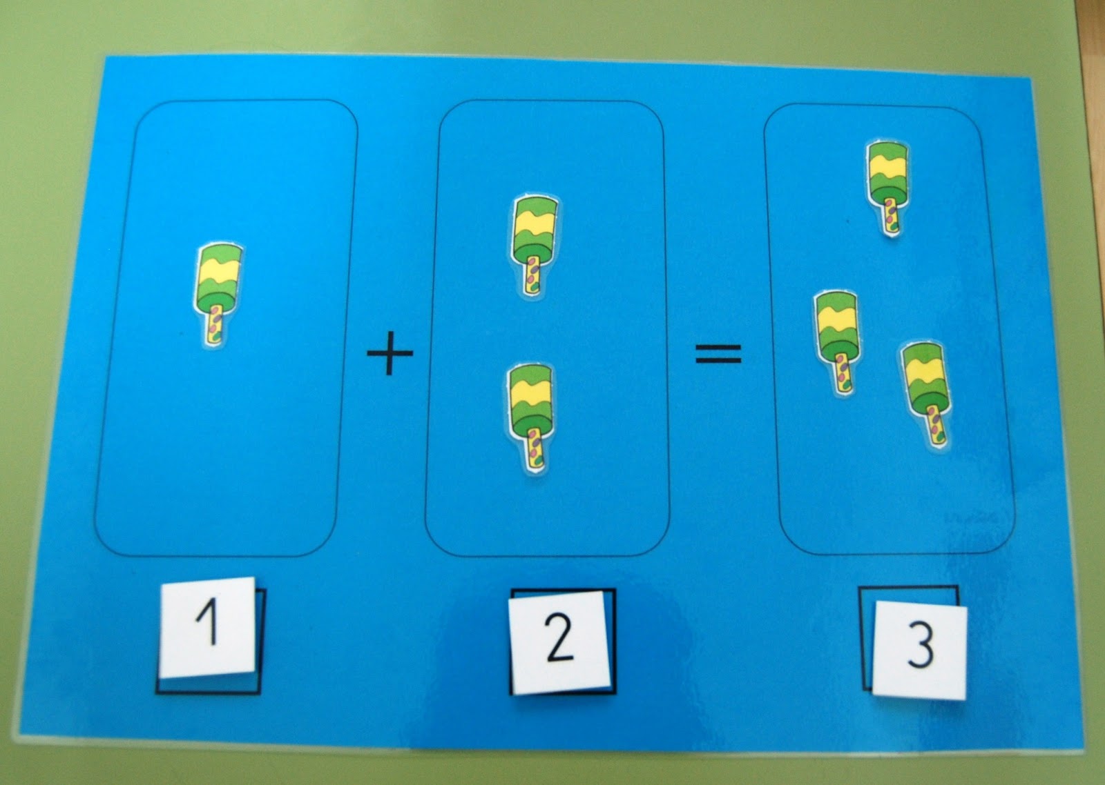 El baúl de A.L: Material manipulativo de iniciación a la suma con apoyo