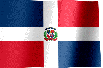 Flag of the Dominican Republic (GIF) - All Waving Flags