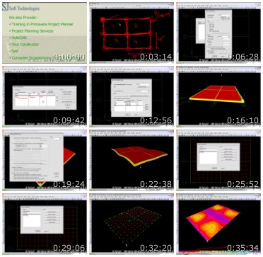 SAP2000- Modeling , Analysis and Design of Slabs ~ مدونة المهندس