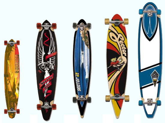 LONGBOARD: Dimensions of the longboard