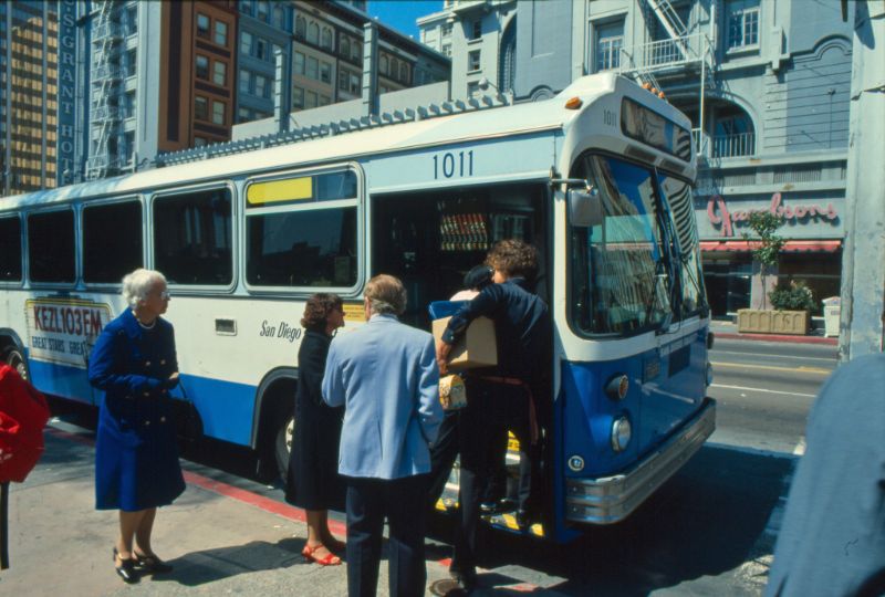 50 Fascinating Photos Show the Bus System of San Diego in the 1970s ...