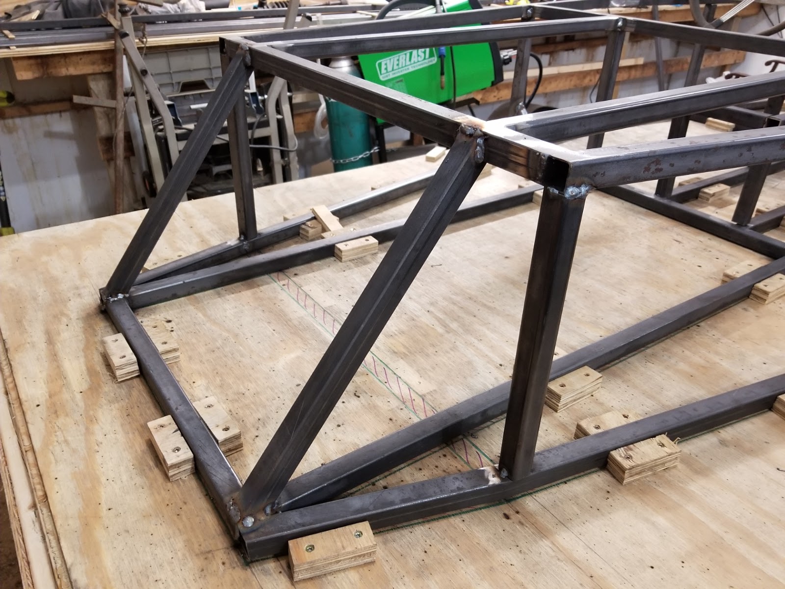 Reverse Three Wheeler, Morgan Replica: THREE WHEELER FRAME IS COMING ...