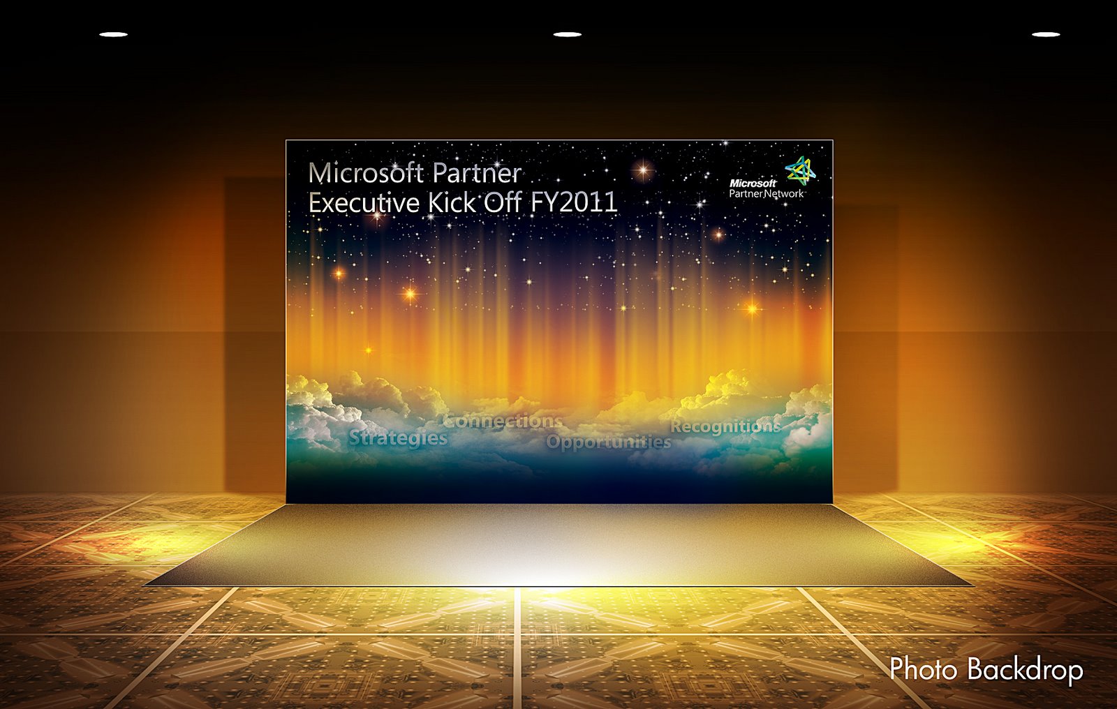 Event Design : Microsoft Partner Executive Kick Off 2011 | Neutralart ...