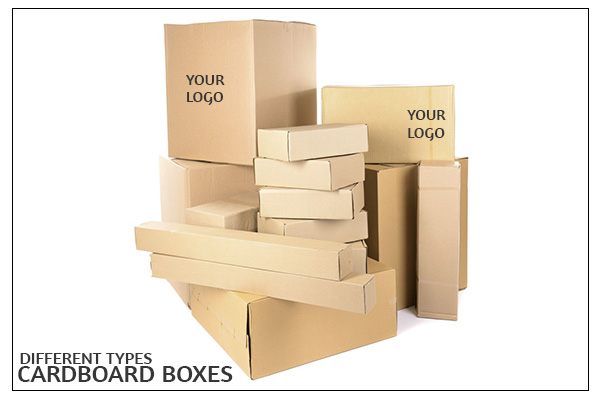How many types of cardboard boxes are there?