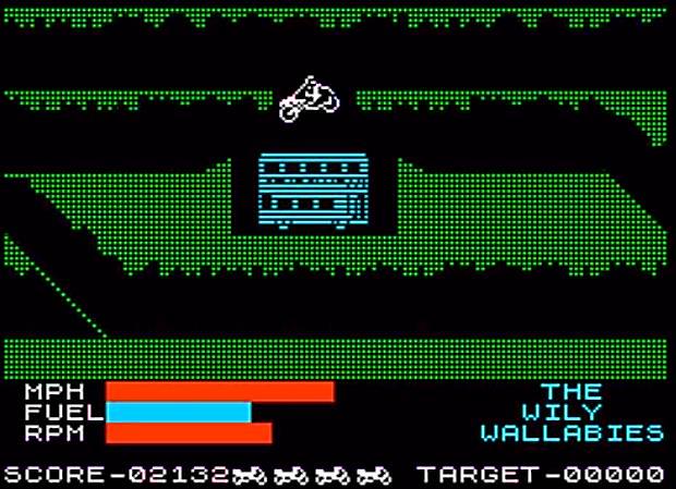 Indie Retro News: Wheelie - Riding Motorbikes ZX Spectrum style in a ...