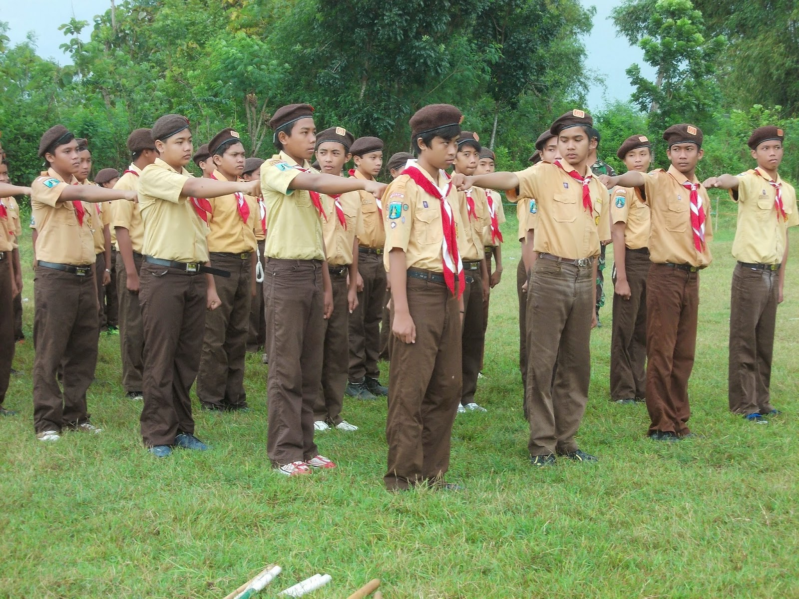 KEGIATAN TEMU PRAMUKA XIV - XIX | Scout TP.Ihyaul Ulum Cangaan