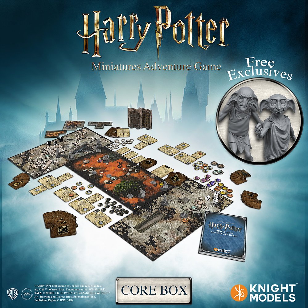 Wargame News and Terrain: Breaking! Knight Models: New Harry Potter ...