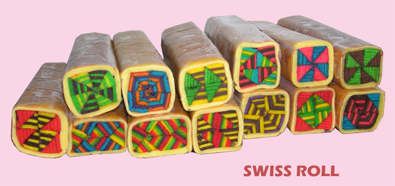 DQ Kek Lapis Sarawak: Jenis Kek Lapis: Swiss Roll