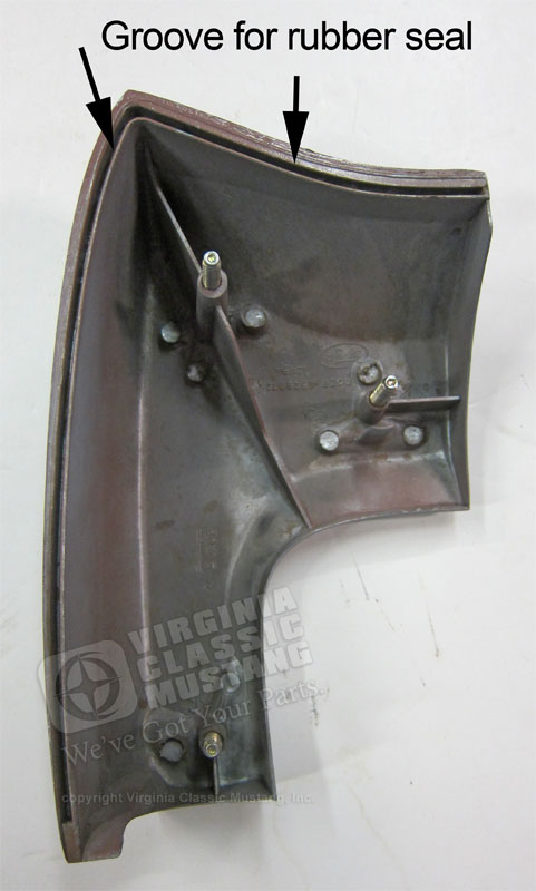 Virginia Classic Mustang Blog: Just the Details...Mustang Quarter Panel ...