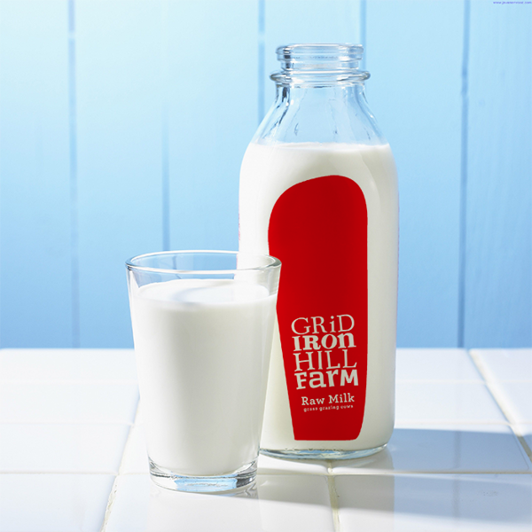 The Organic Black Tea Milk re-branding project by Brent Bacheller