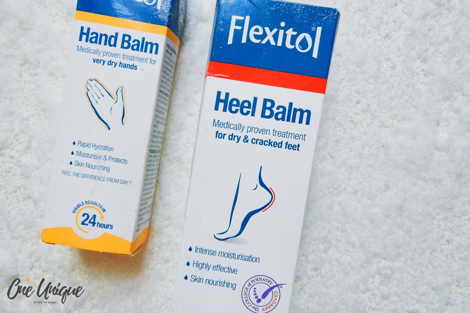 Keep Your Hands and Feet Moisturised with Flexitol** — One Unique