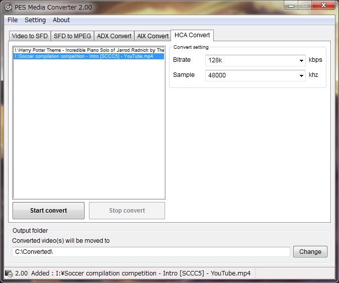 How to convert a file to a pes file - lopfaith