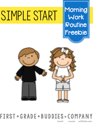 Simple Start: Morning Work Routine | First Grade Buddies
