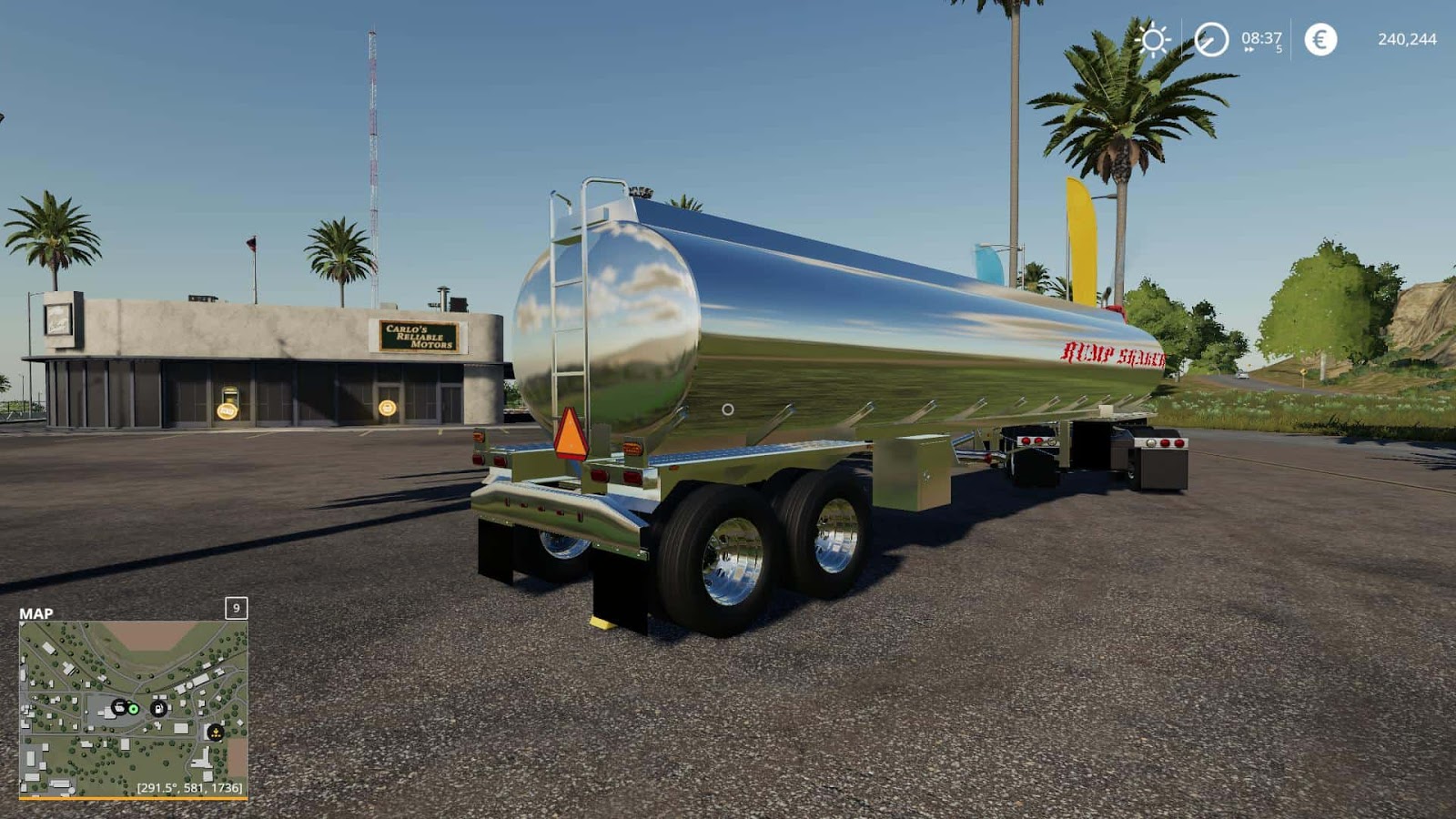 FS19 Tanker v1.0 - FS 19 & 22 USA Mods Collection